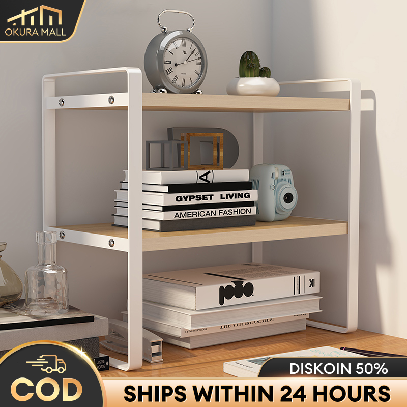 Jual Rak Buku Desktop Rak Dapur Desktop Rak Serbaguna Desktop Rak Meja ...