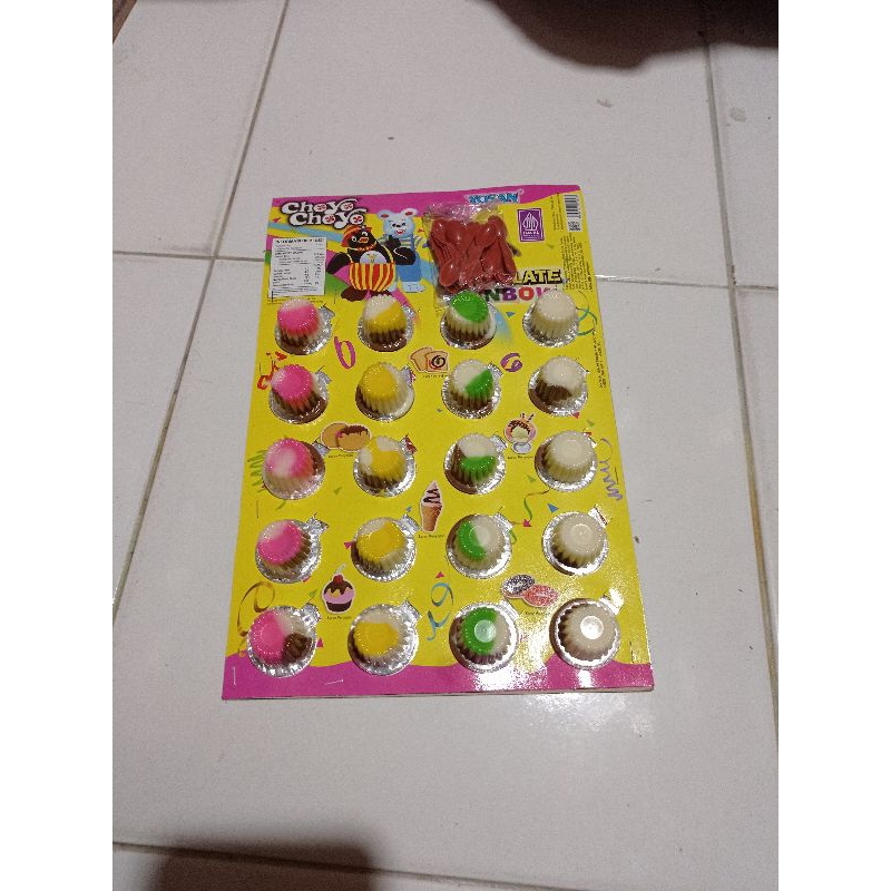 Jual Cokelat Jadul Choyo-choyo cup kecil 1 lembar isi 20 pcs | Shopee ...