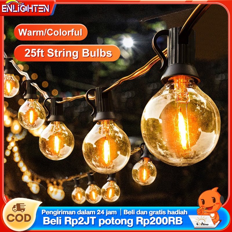 Jual 【garansi 10 tahun】Lampu hias Lampu Tali LED Lampu Tali Tungsten ...