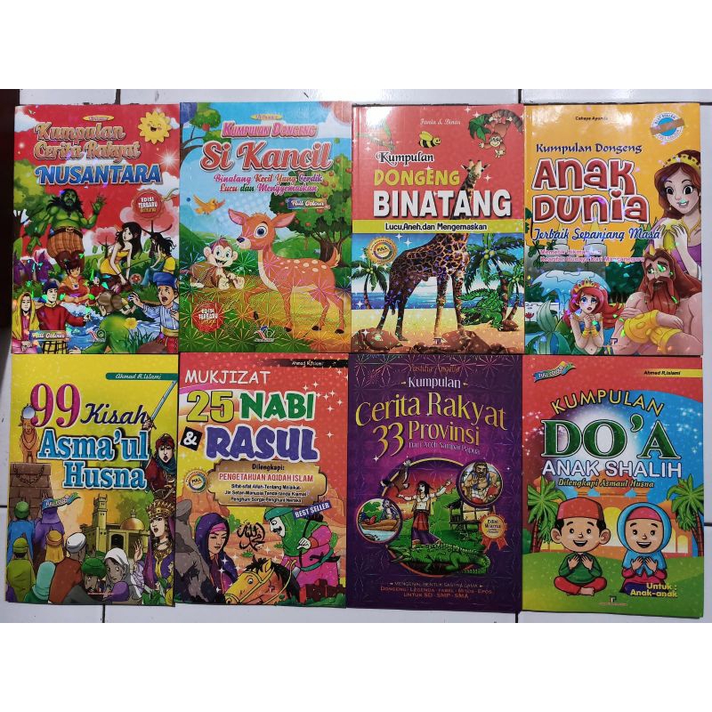 Jual Aneka Buku Cerita Dongeng Untuk Anak 128 Halaman Full Colour ...