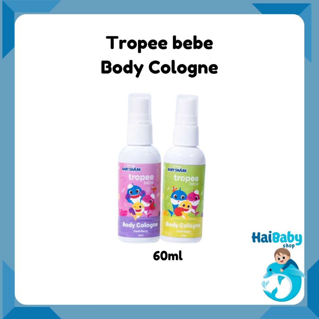 Jual Tropee Bebe x Pinkfong - Body Cologne Parfum Bayi 60ml | Shopee ...