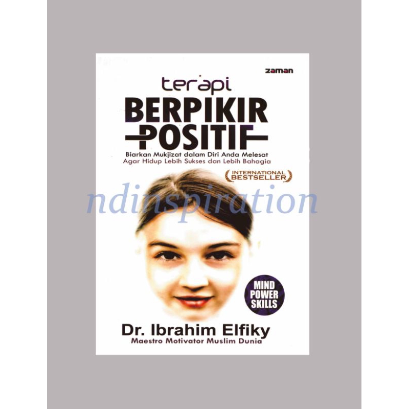 Jual Terapi Berpikir Positif - Dr Ibrahim Elfiky | Shopee Indonesia