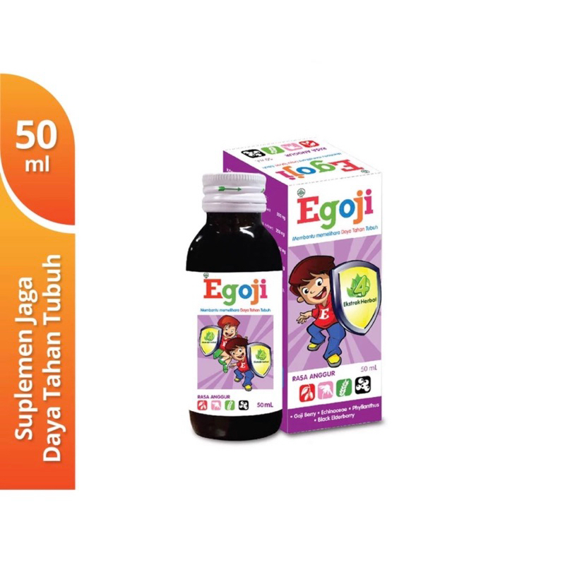 Jual Egoji Sirup Vitamin Daya Tahan Tubuh/ OBAT GONDONGAN/ ANTI VIRUS ...