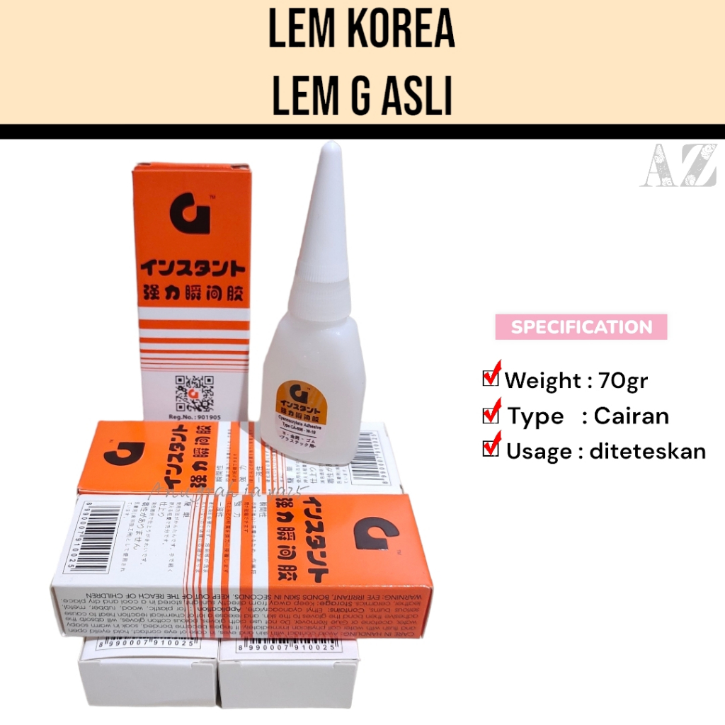 Jual lem Korea Asli G | Shopee Indonesia