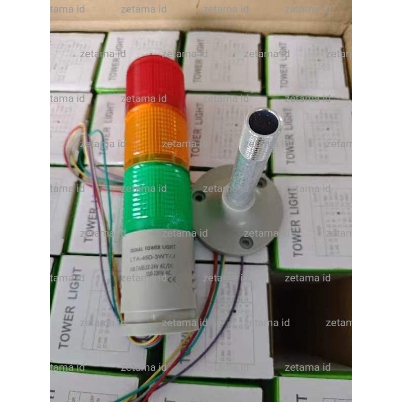 Jual Lampu Warning Light Tower Tingkat 1/2/3 Lampu Warning Mesin ...