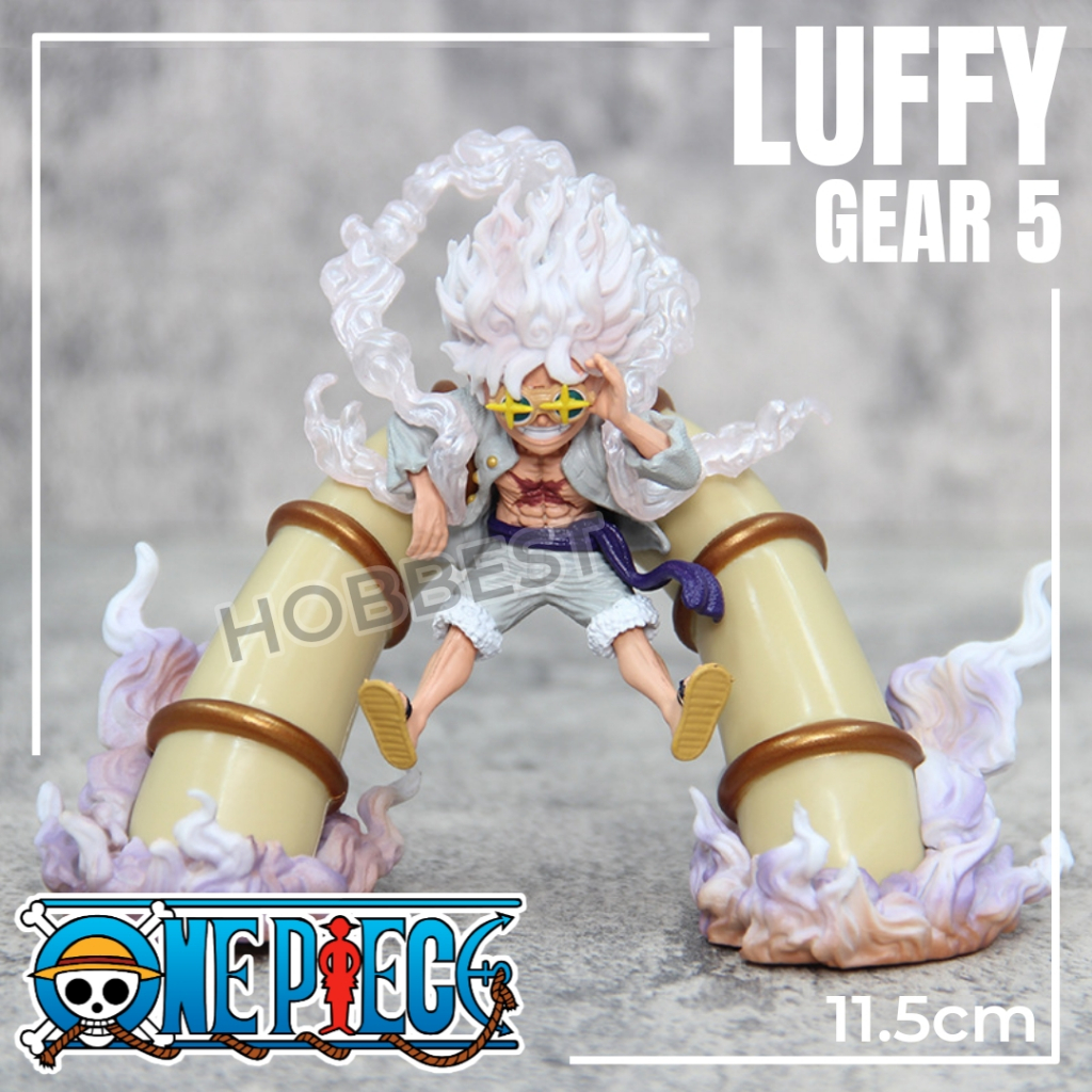 Jual Action Figure ONE PIECE : LUFFY GEAR 5 Egghead Battle - Miniatur ...