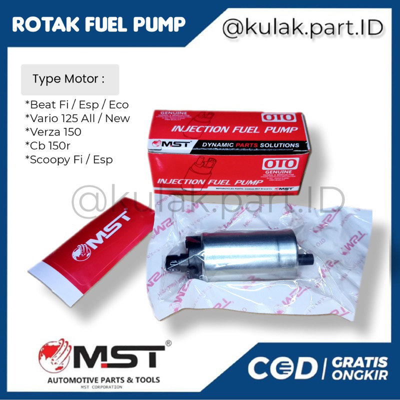 Jual Rotak BeAT fi/rotak Fuel Pump beat Esp/scoopy fi/spacy/beat streth ...