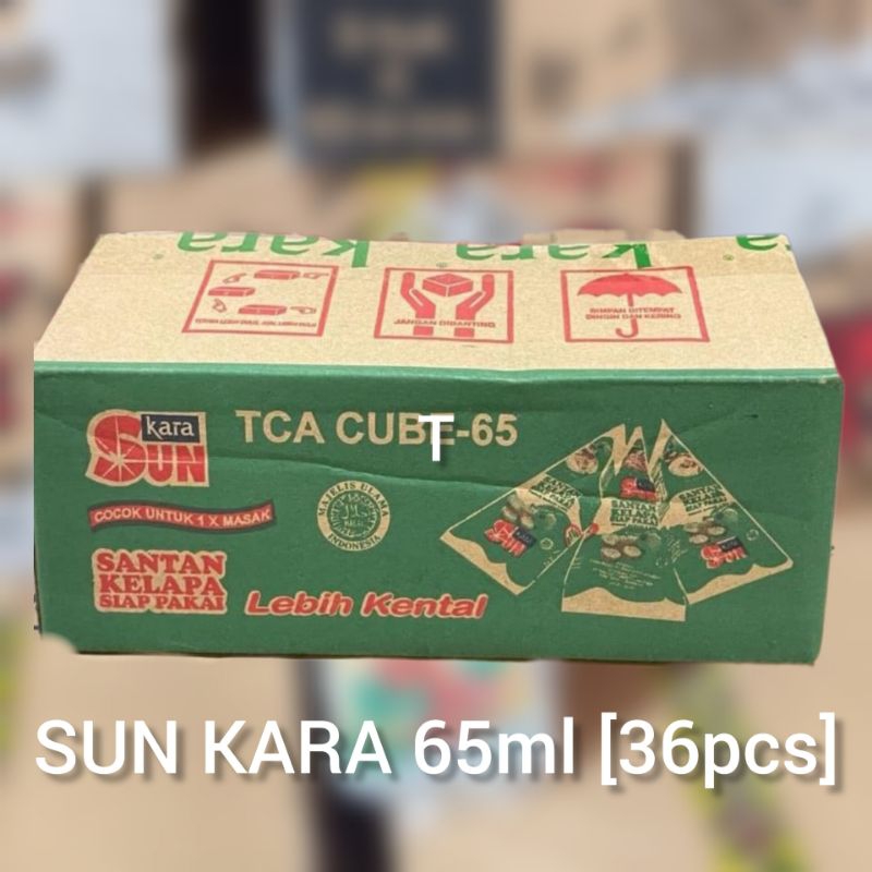 Jual Sun Kara 65ml x 36 Santan Kelapa | Shopee Indonesia