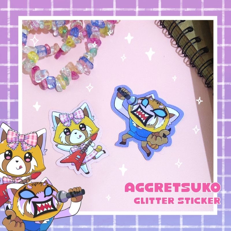 Jual Aggretsuko Sticker Set | Shopee Indonesia