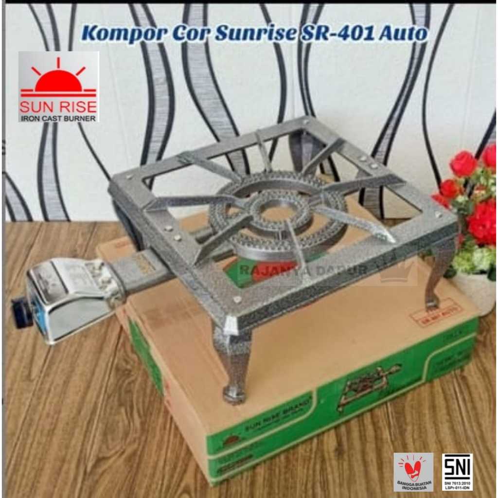 Jual Kompor gas 1 tungku bodi cor SUNRISE 401 auto - kompor sr 401auto -kompor sr 401a - sun ...
