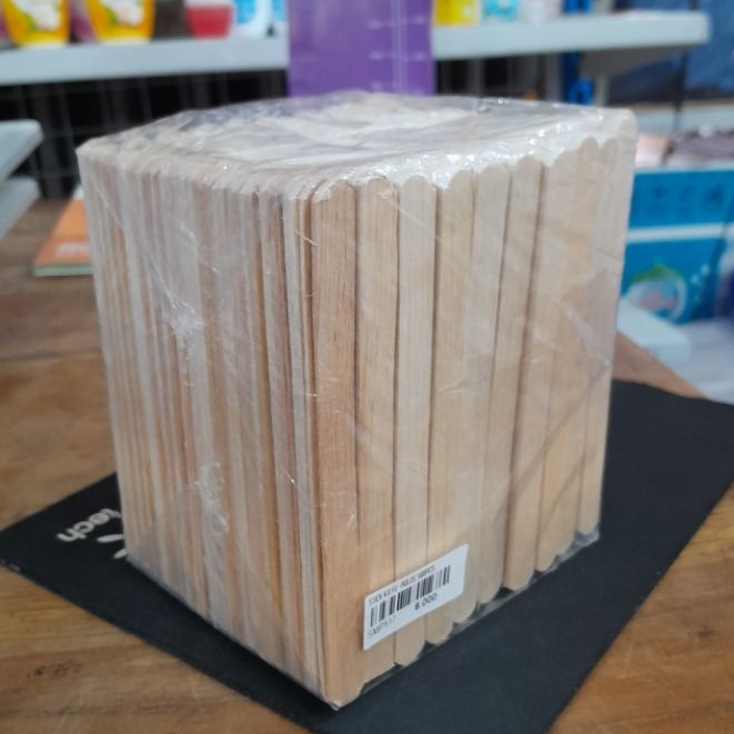 Jual Stick Kayu/ Stick ice Cream Kayu 500 pcs | Shopee Indonesia