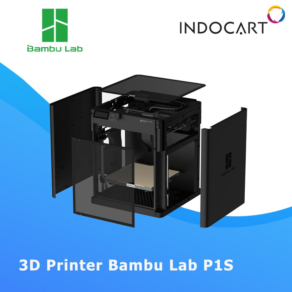 Jual 3D Printer BambuLab P1S High Speed Core XY 3D printing Full ...