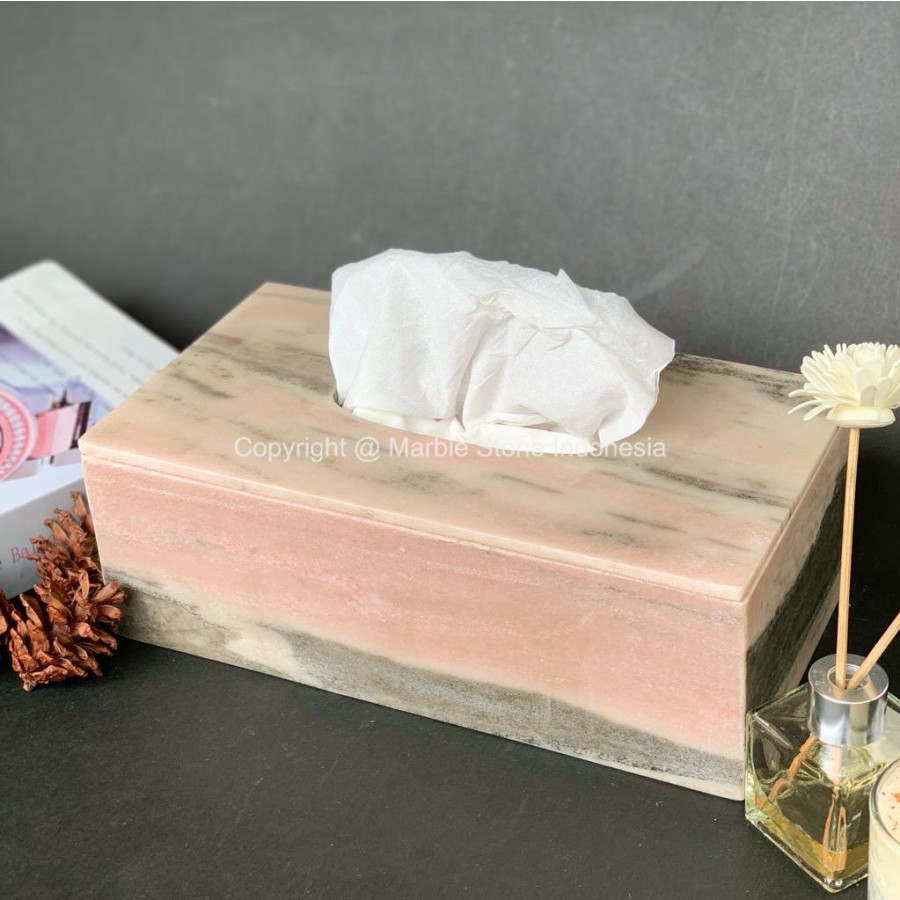 Jual TEMPAT TISU TISSUE MARMER/ WADAH KOTAK TISU MARMER / MARBLE TISSUE ...
