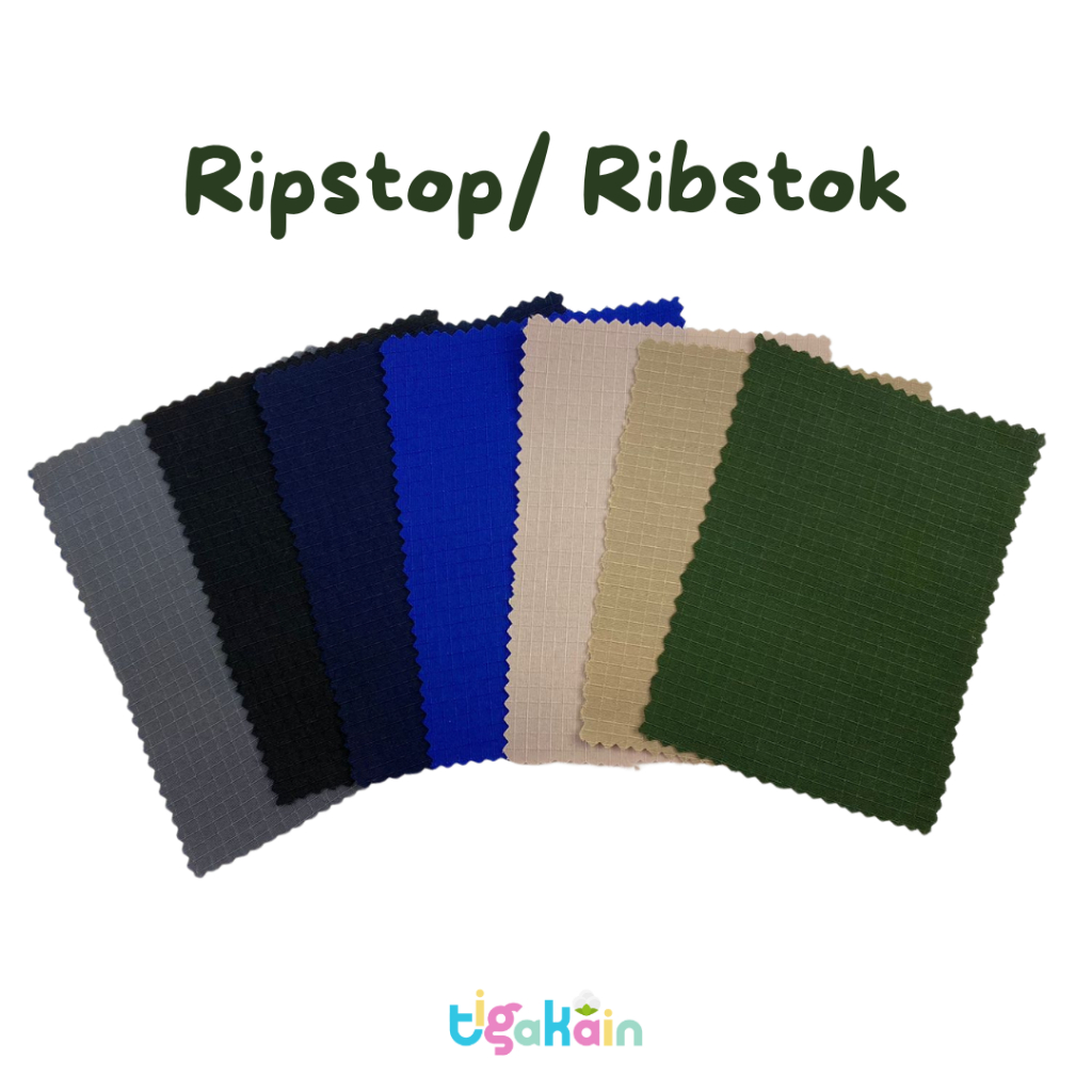 Jual 1 Meter Kain Ripstop/ Bahan Ribstok/ Ribstop | Shopee Indonesia