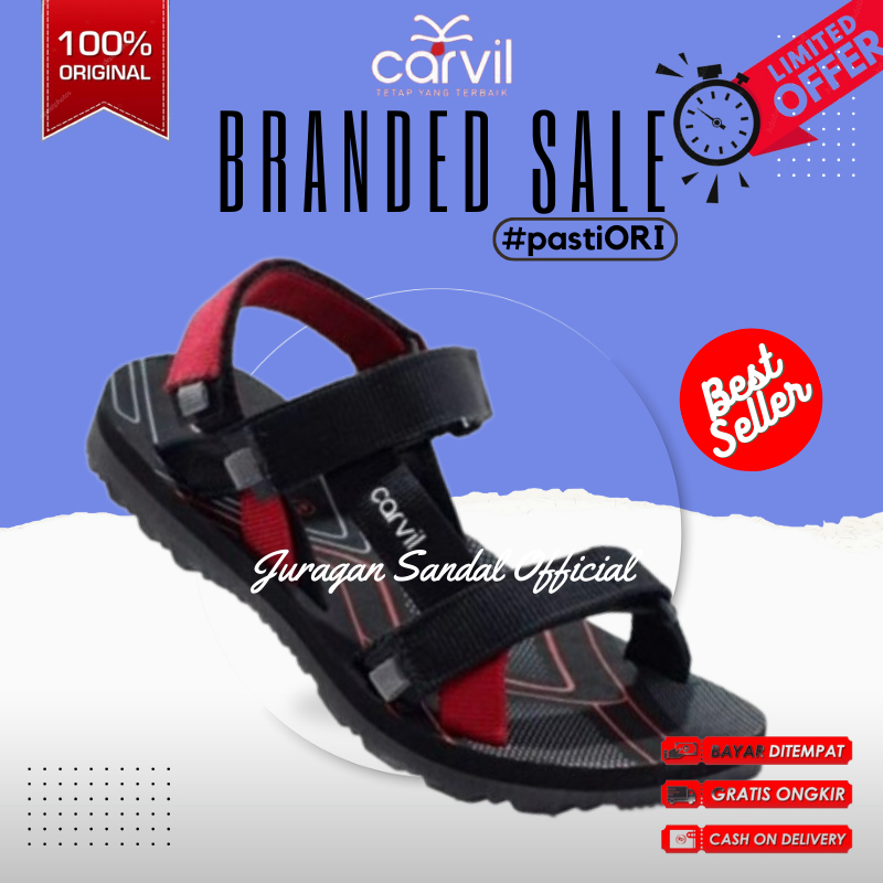 Jual Carvil Gasvar-GM | Carvil Bharata-GM | Sandal Gunung Pria Dewasa ...