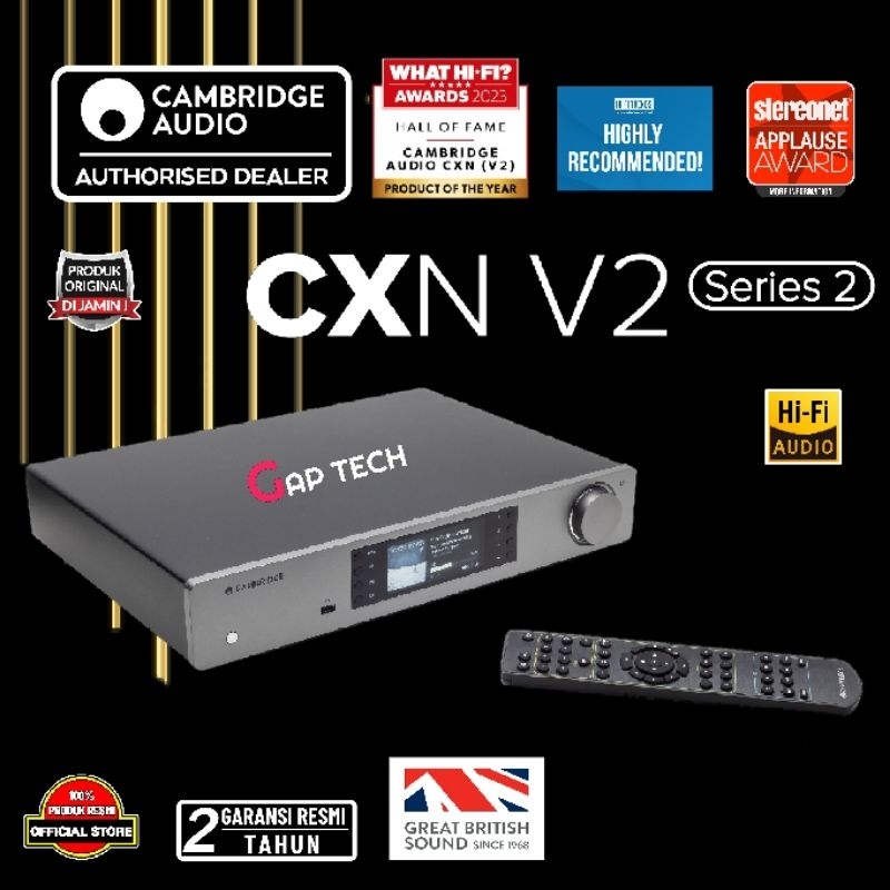 Jual Cambridge Audio CXN V2 Series 2 Network Streamer Audio Player Original | Shopee Indonesia