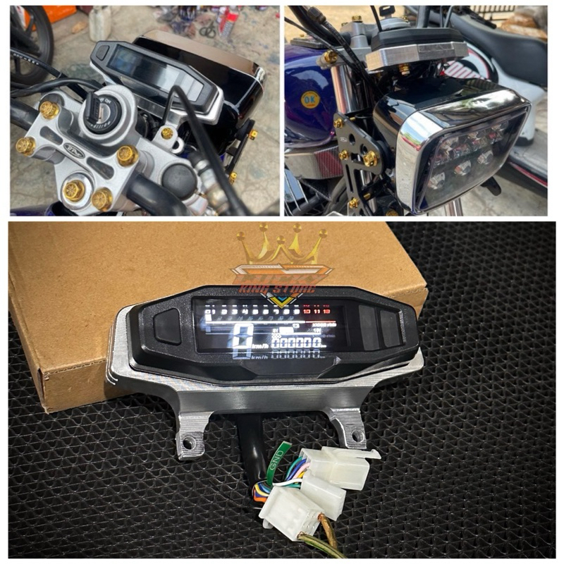 Jual SPEEDOMETER KTM PLUS BREKET PNP RX KING | Shopee Indonesia