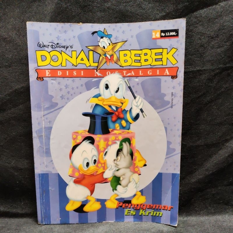 Jual Buku Walt Disney Donal Bebek, Edisi Nostalgia, Penggemar Es Krim. | Shopee Indonesia