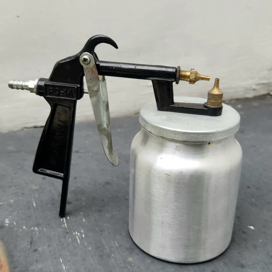 Jual Alat Semprot Cat Kompresor Tabung Bawah 500ml | Shopee Indonesia