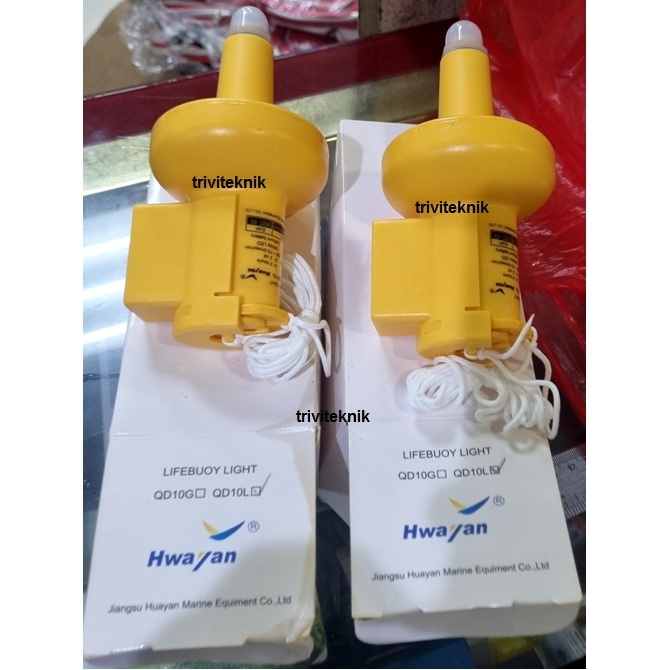 Jual hwayan lifebuoy light led huayan marine QD10L,lampu pelampung ...