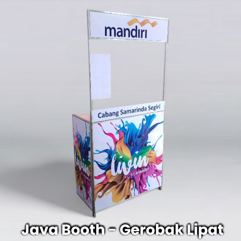 Jual Booth Portable / Gerobak Lipat / Pakai Meja Display (Alumunium ...