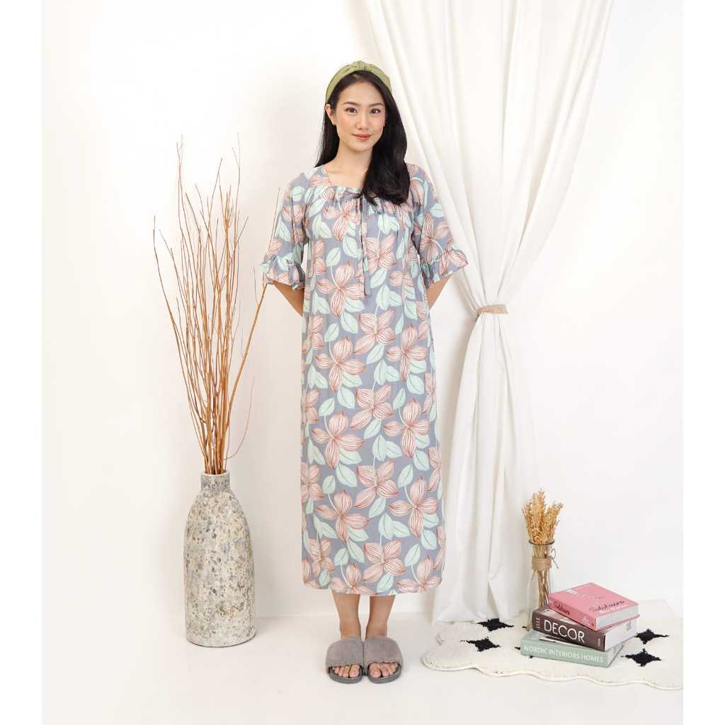 Jual ALEXA_HOMEDRESS - FIT TO XL CHANIA DRESS DASTER NYAMAN BUSUI ...