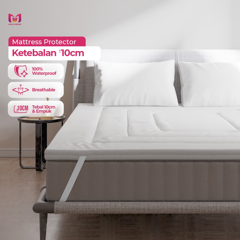 Jual Topper Kasur Matras Protector Microgel Super Tebal dan Empuk ...