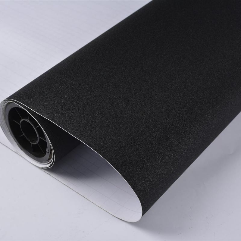 Jual Wallpaper Hitam Doff Stiker Lemari Kayu Meja Pintu Dinding ...