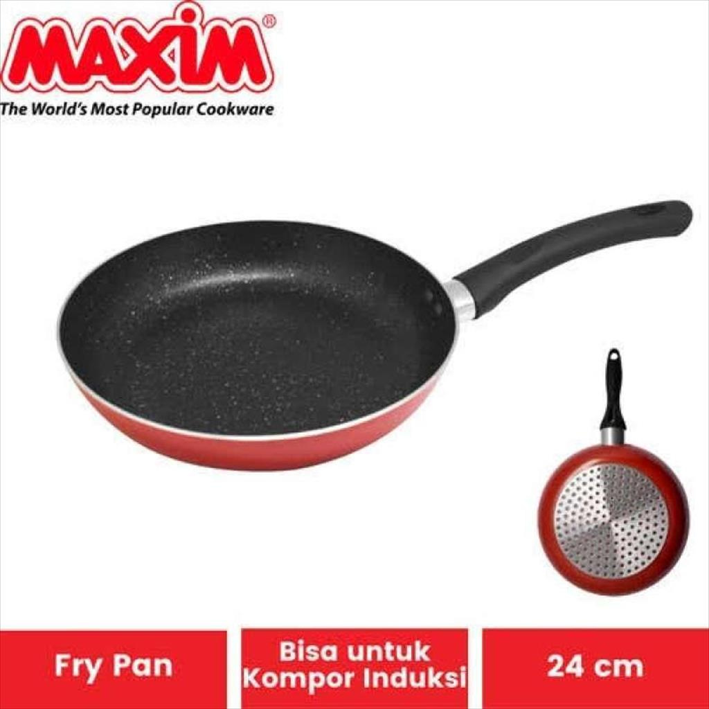 Jual MASPION MAXIM IH GOURMET TEFLON FRYPAN INDUKSI LISTRIK 24 CM (DINAMIS BEKASI) | Shopee ...