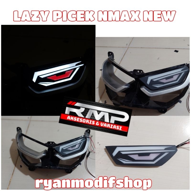 Jual LAZY EYES PICEK NMAX NEW LAMPU ALIS PICEK YAMAHA NMAX NEW | Shopee ...