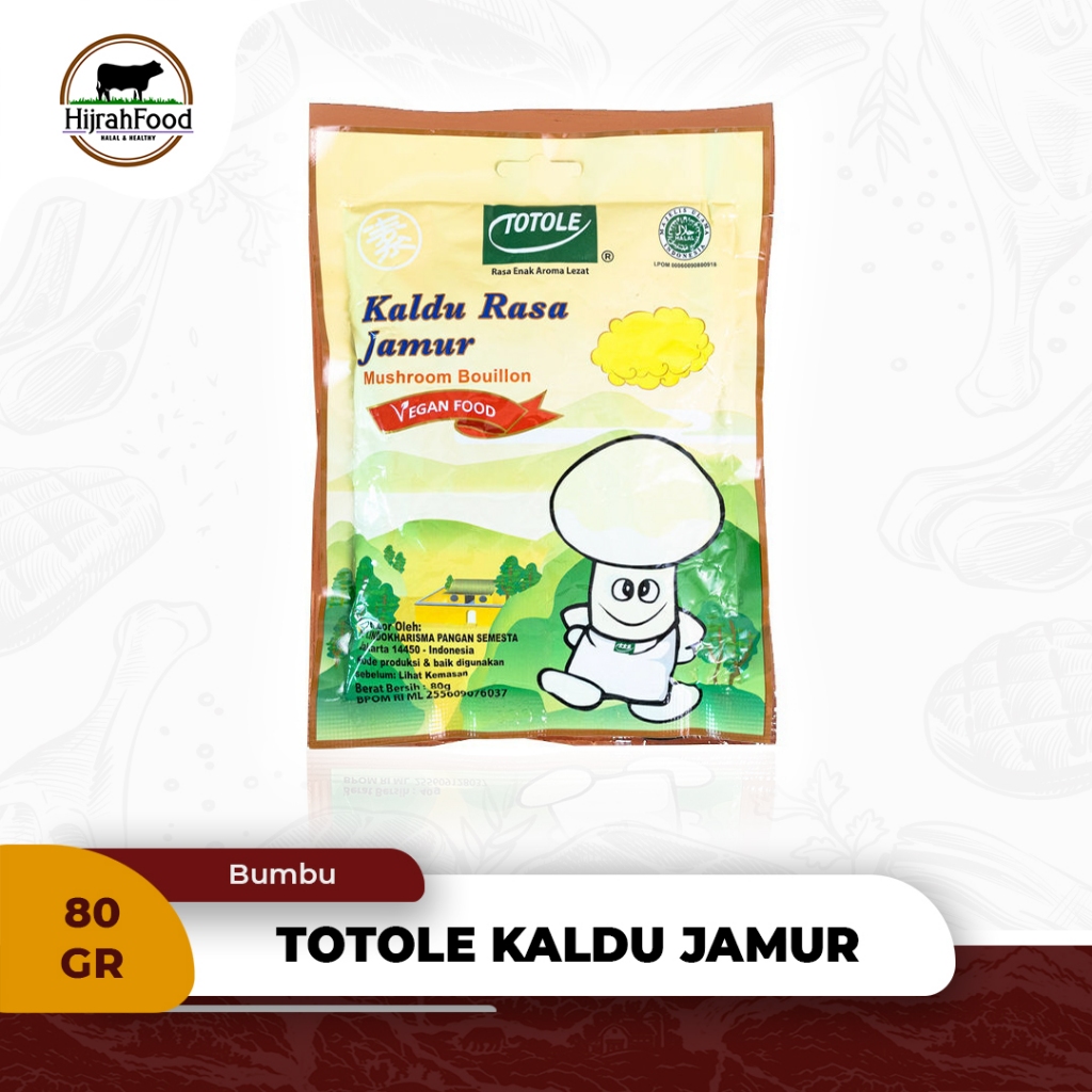 Jual Totole Kaldu Rasa Jamur Mushroom Bouillon Penyedap Rasa 80 gram ...
