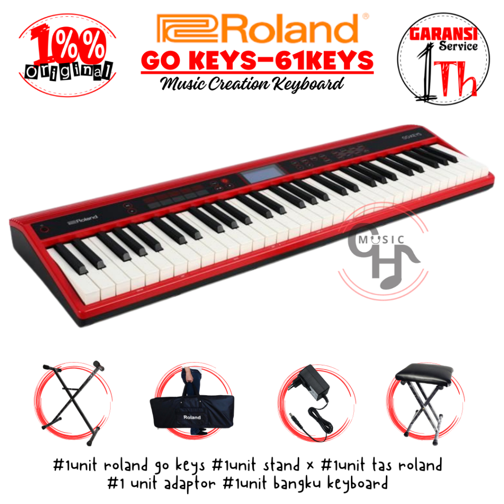 Jual Roland GO:KEYS 61-key Music Creation Keyboard 61-key Music ...