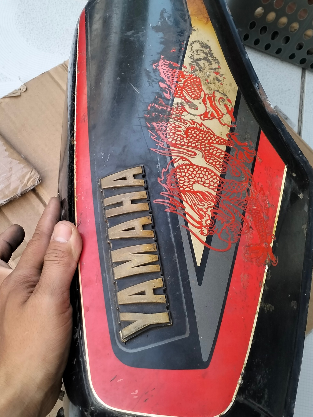 Jual Tangki RX king cobra 92 bibir merah original copota asli bawaan ...