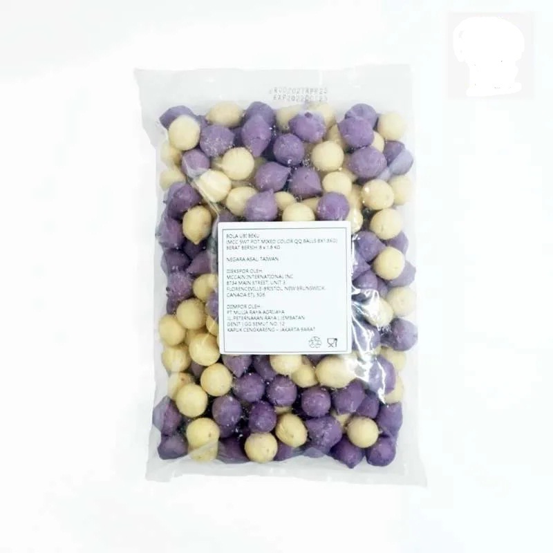 Jual BOLA UBI MCCAIN SWEET POTATO MIXED COLOR QQ BALLS 1.8KG | Shopee ...