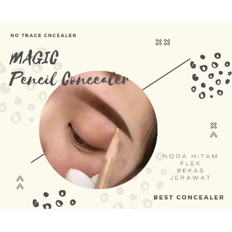Jual Magic Pencil Concealer Bisa Menutup Noda Hitam di Wajah | Shopee ...