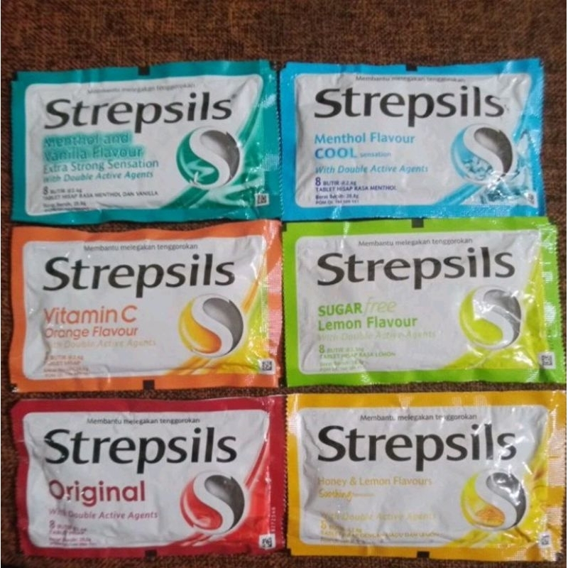 Jual Strepsils Vitamin C Permen Pelega Tenggorokan | Shopee Indonesia