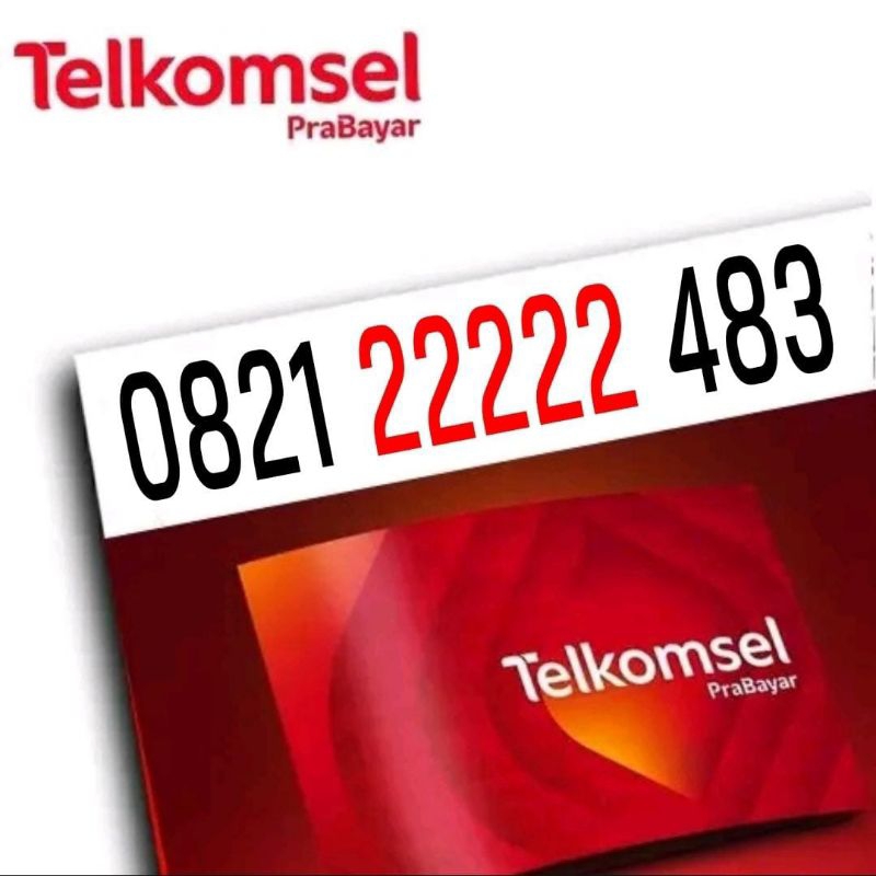 Jual Kartu Perdana Nomor Cantik Telkomsel Simpati Panca 22222 4G LTE ...
