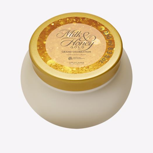 Jual Milk & Honey Gold Grand Celebration Hand & Body Cream Oriflame (250ml) | Shopee Indonesia