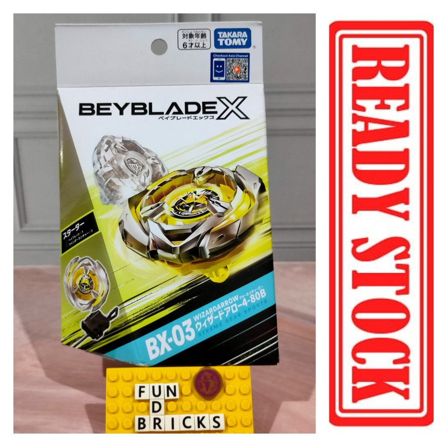 Jual Takara Tomy Beyblade X Starter BX-03 Wizard Arrow WizardArrow | Shopee Indonesia