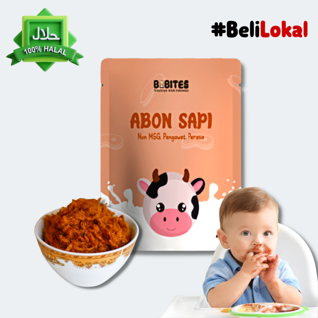 Jual Abon Bayi Sapi Abon MPASI Kemasan 4gr / Abon Bayi MPASI Sehat ...