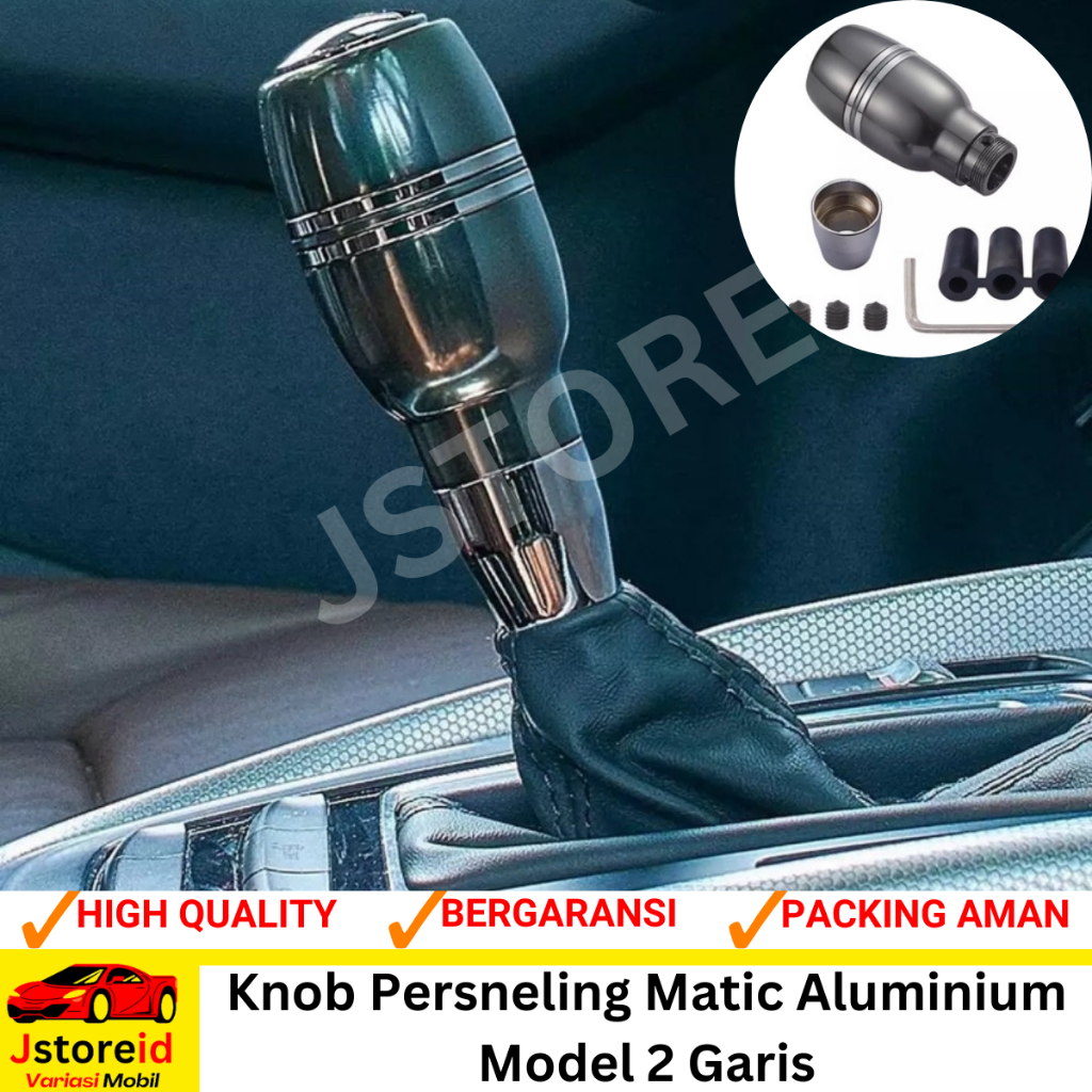 Jual Knob Persneling Matic Universal – Gear Shift Aluminium Model 2 ...