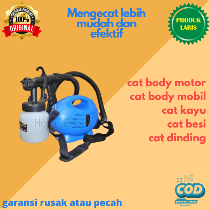 Jual KOMPRESOR MINI LISTRIK UNTUK CAT MOTOR MOBIL KAYU BESI DINDING DAN ...