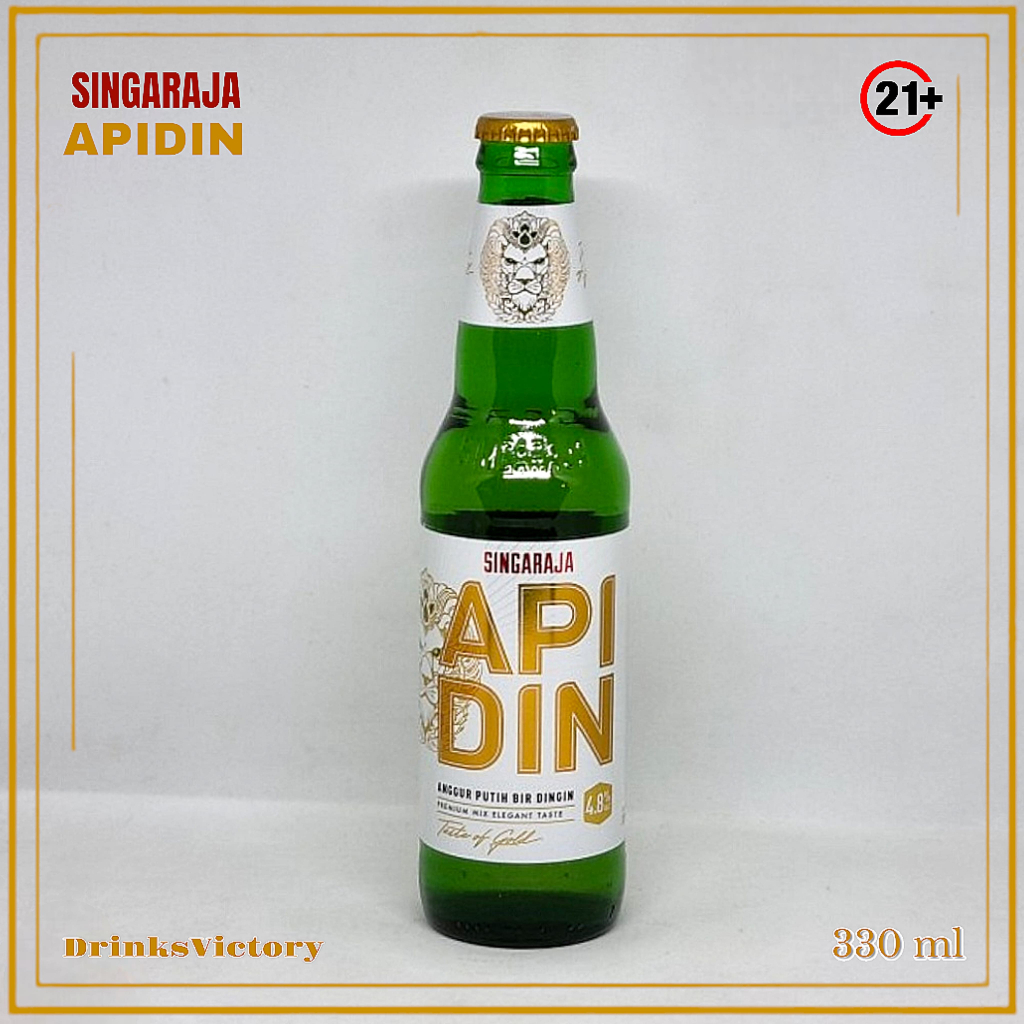 Jual Singaraja Apidin Anggur Putih Bir Dingin Botol Kecil 330ml ...