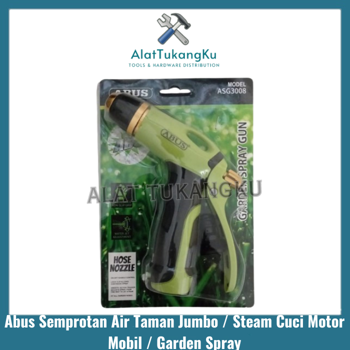 Jual ABUS Semprotan Air Taman Tanaman Jumbo / STEAM Cuci Mobil Motor ...