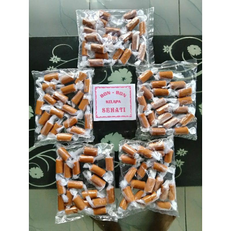Jual [Coconut Candy] Lima 5 pack Permen Kelapa Bon Bon Kelapa Jenang ...