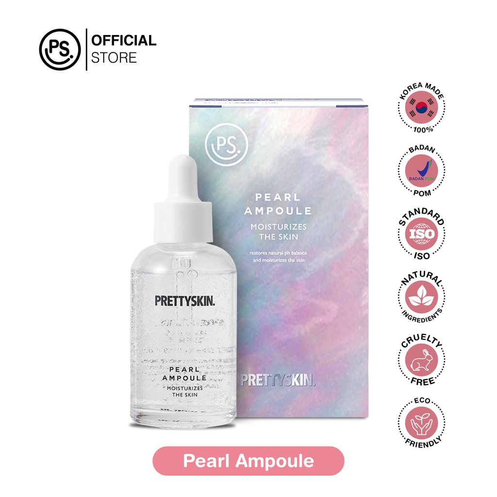 Jual PRETTY SKIN KOREA Pearl Ampoule | Shopee Indonesia