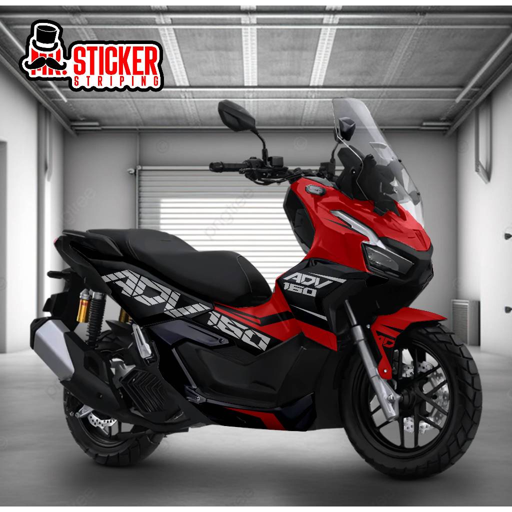 Jual decal honda ADV 160 ADV 150 full body custom sticker free design ...