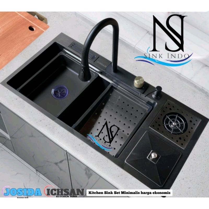 Jual SALE!! Kitchen Sink Luxury Modern Design Dapur Komplit Bak Cuci ...