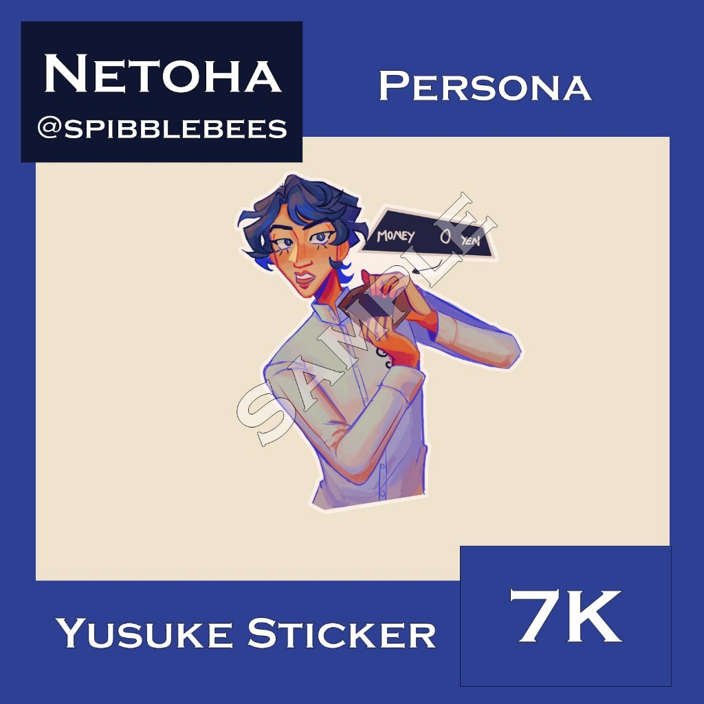Jual Stiker Yusuke (Persona Sticker) 5cm | Shopee Indonesia