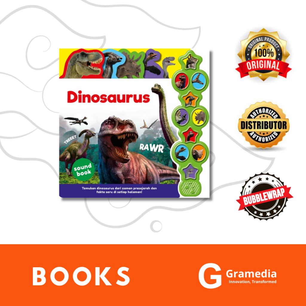 Jual Gramedia Sukabumi - Big Sound Book: Dinosaurus ( Igloo Books ...